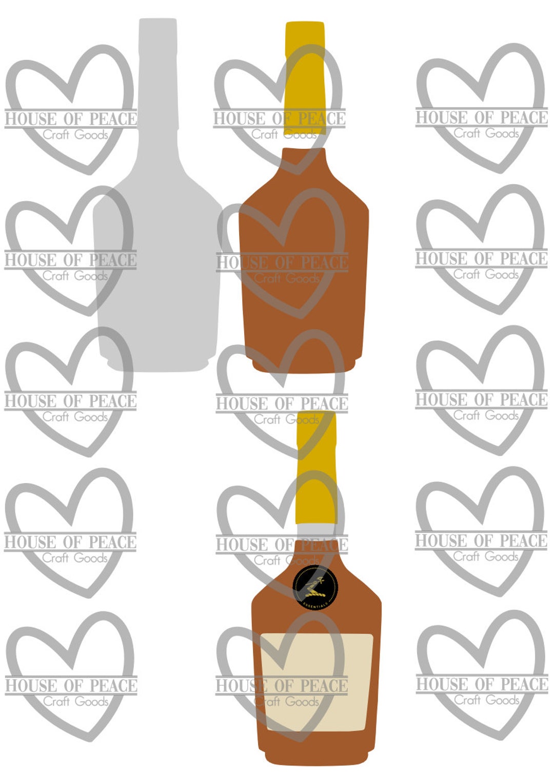 Henny Bottle SVG Hennessy Bottle Svg Hennessy Svg - Etsy