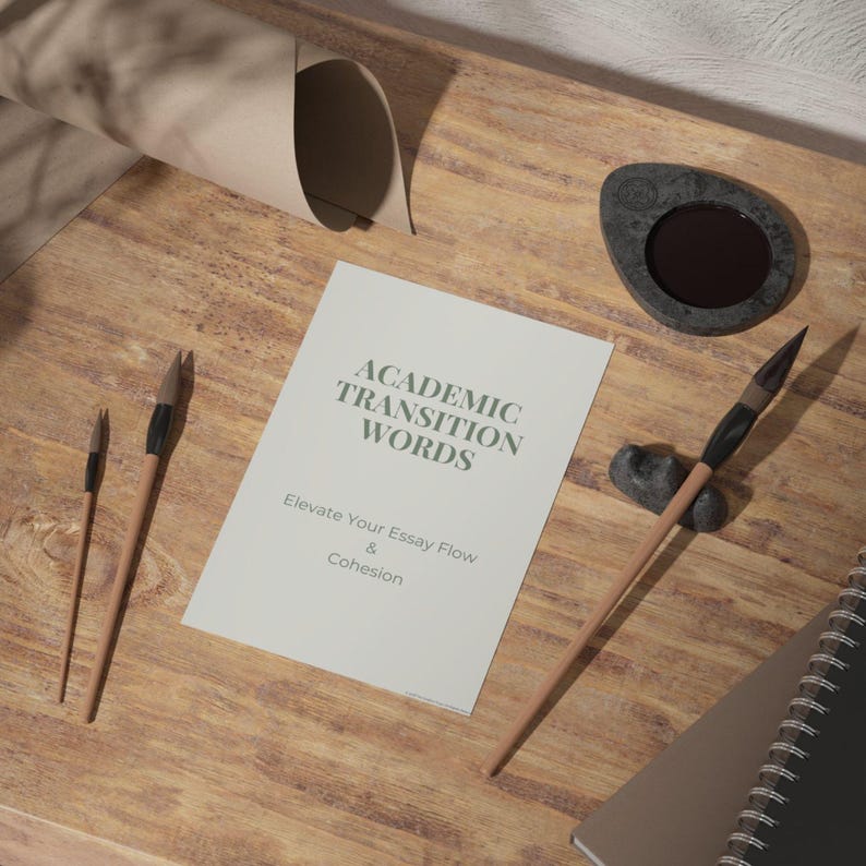 Academic Transition Words PDF | IELTS & TOEFL Essay Writing Cheat Sheet ...