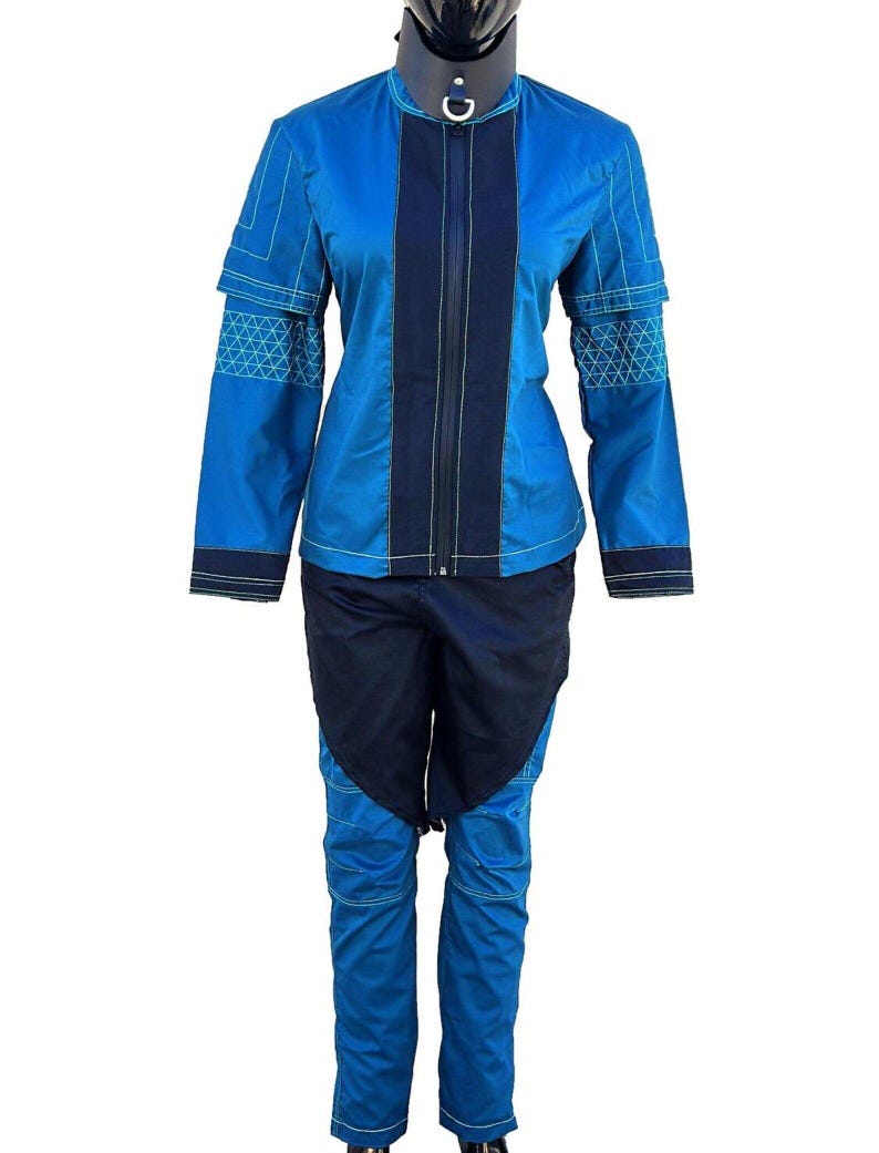 Female Blue Hero Suit – Sci-fi Cosplay Outfit | Star Wars Inspired. - Etsy