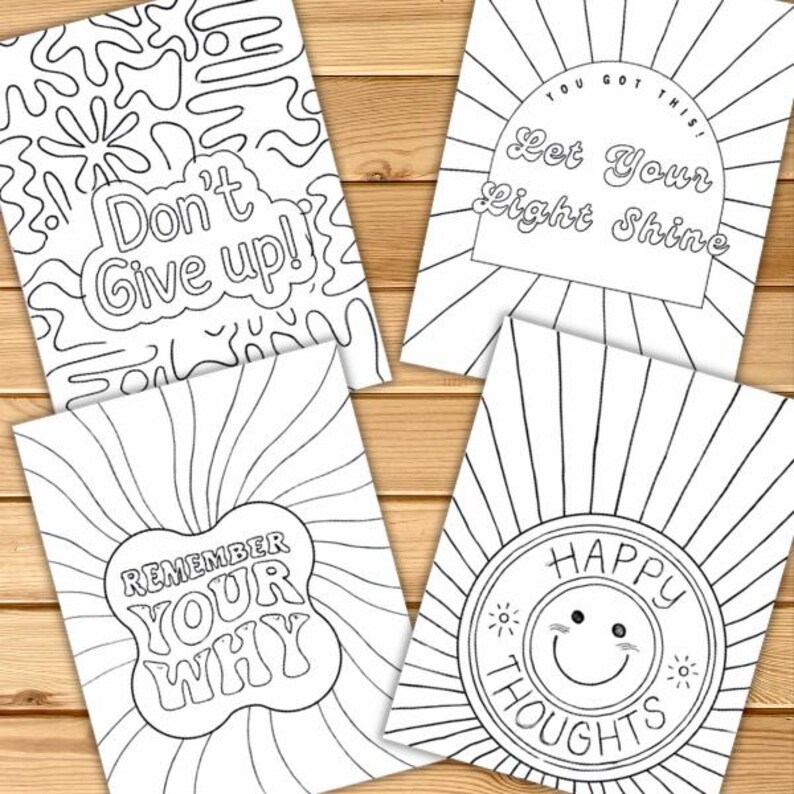 Printable Motivational Coloring Pages, Inspirational Quotes, Adult ...