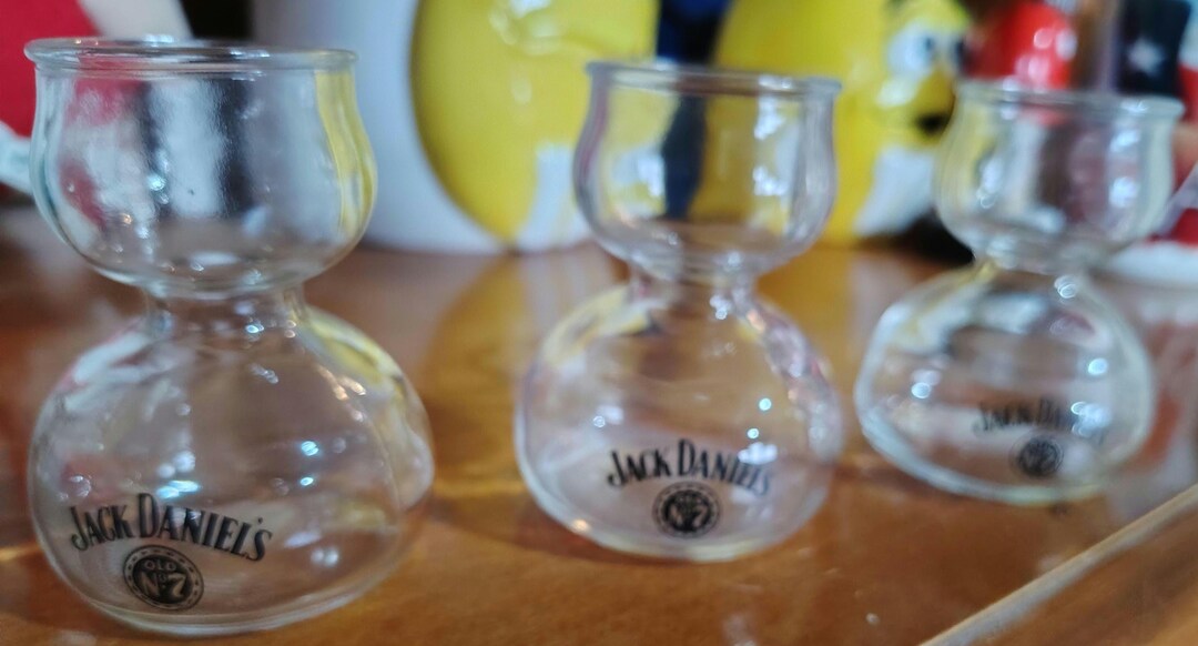 Jack Daniel’s Old No. 7 Tasting Glasses – Set of 3 – Whiskey Sampler ...