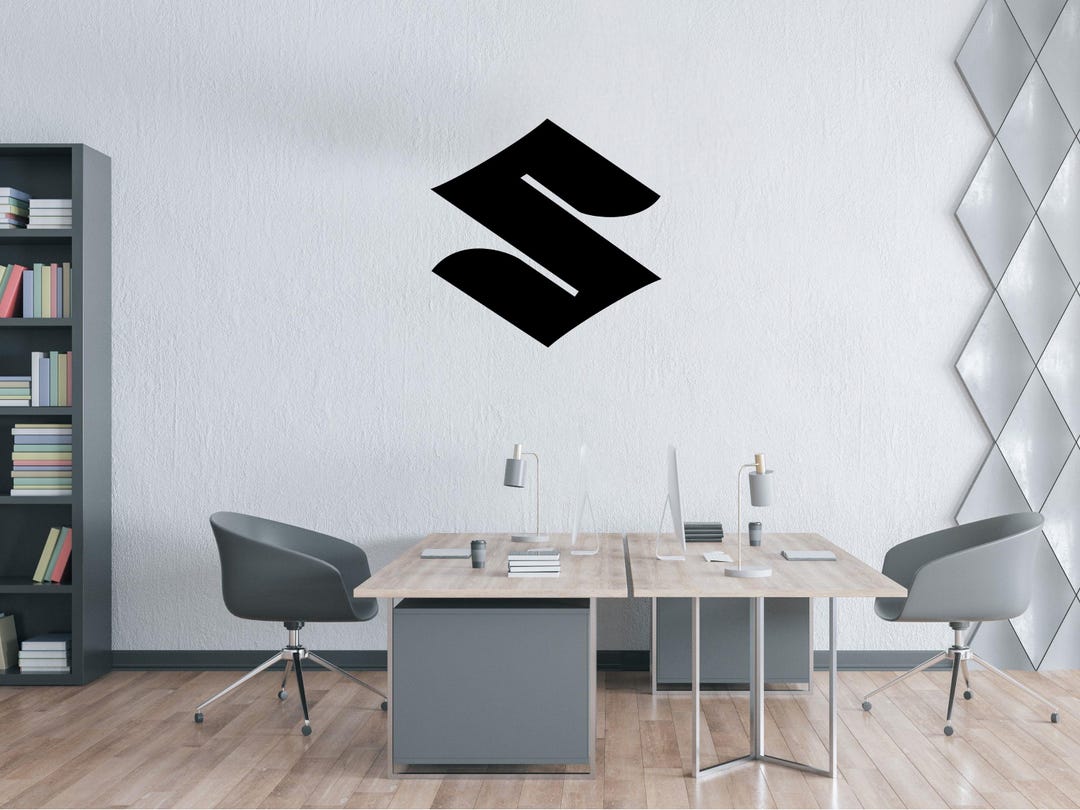 Suzuki Metal Wall Art : Iconic Logo for Garage or Office - Etsy