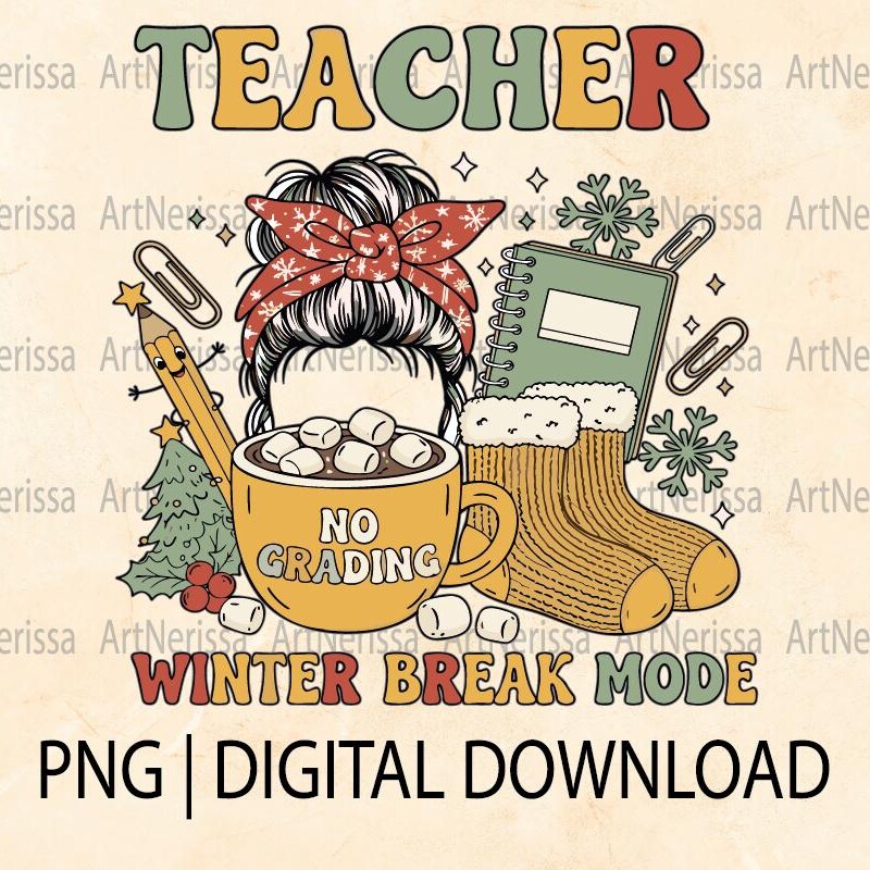 Winter Break Mode - Etsy