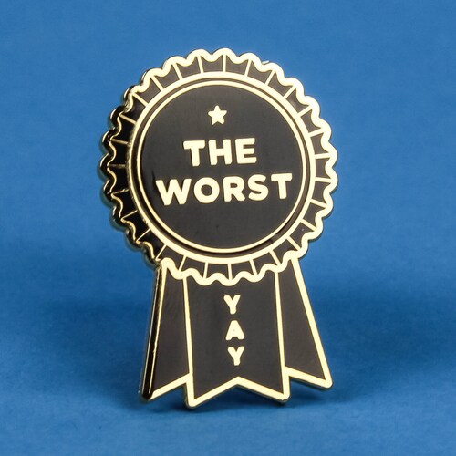 Awful Award Enamel Lapel Pin - Etsy