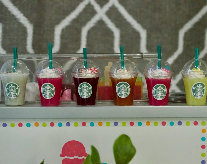 Starbucks Frappe Set of 3 - Etsy