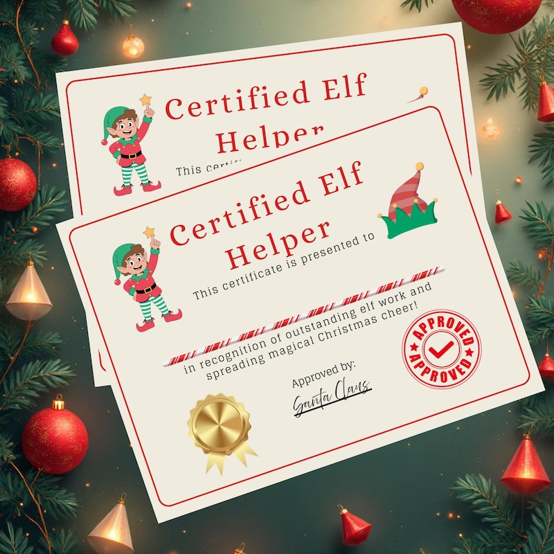 Christmas Elf Banner - Etsy