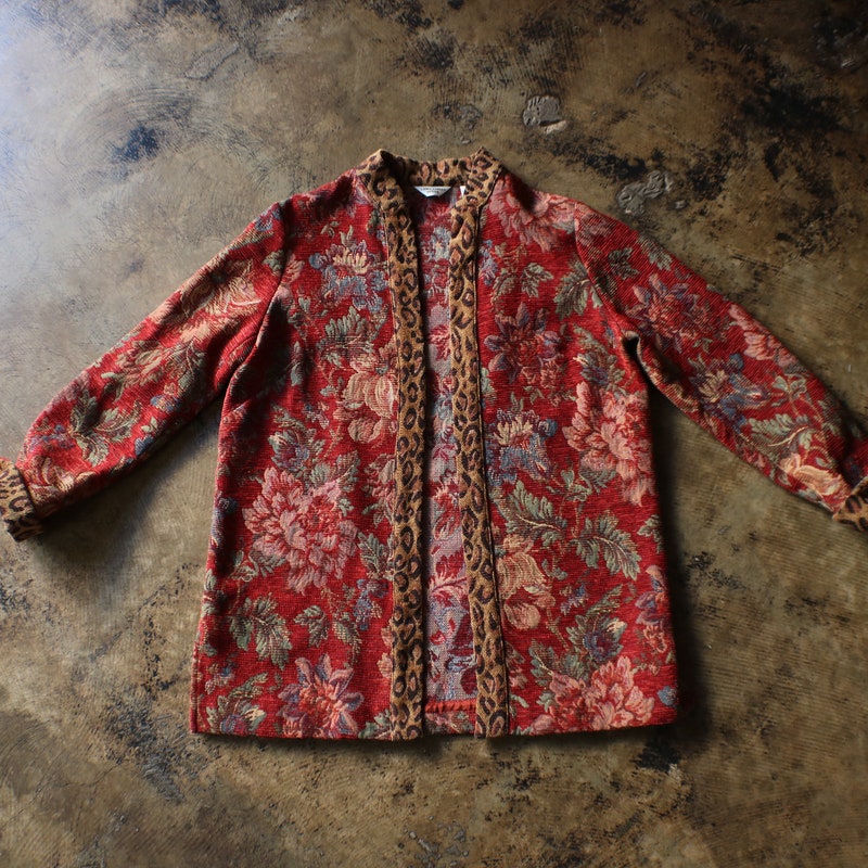 Tapestry Jacket - Etsy UK