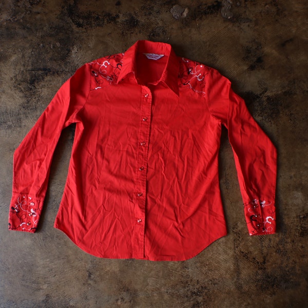 Snap Button Shirt - Etsy