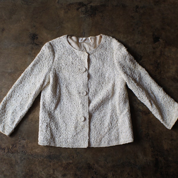 White Evening Jacket - Etsy