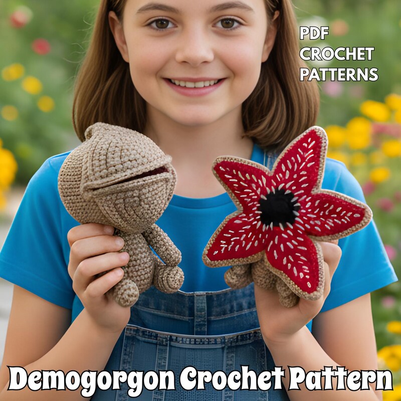 Crochet Demogorgon Patterns - Etsy