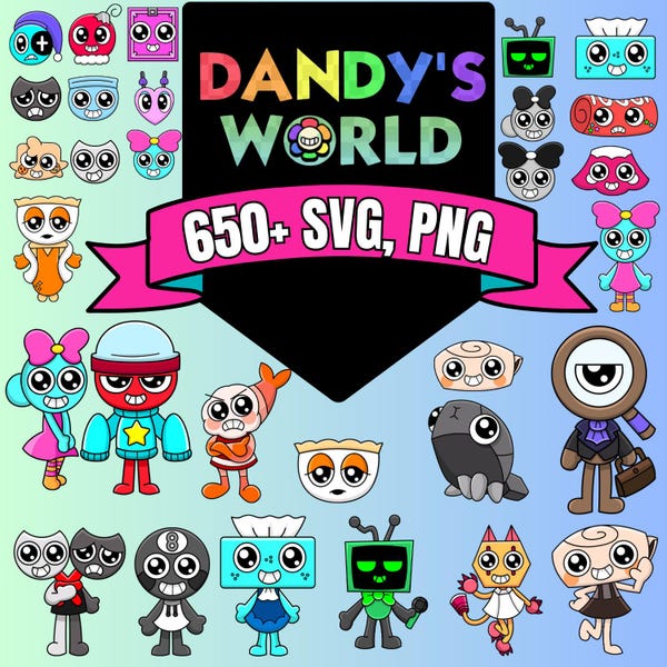 Dandy's World Png - Etsy