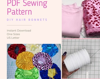 Satin Bonnet - Etsy