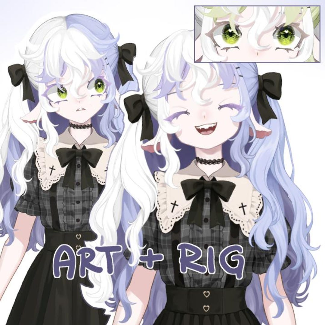 Custom Vtuber Model Commission | Art and Rigging - Etsy
