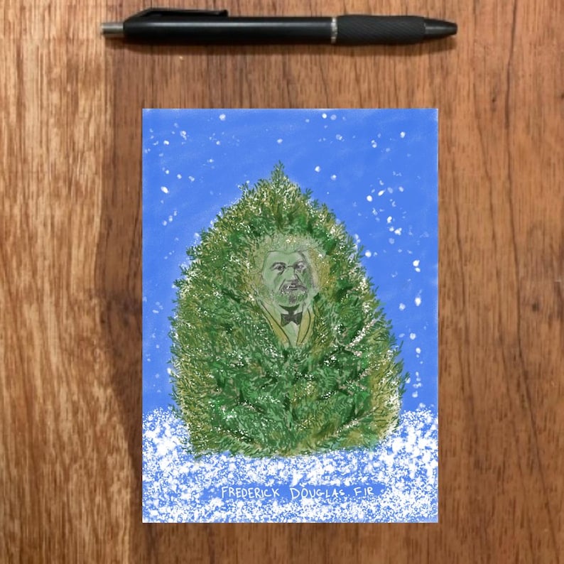 Frederick Douglas Fir Greeting Card - Etsy
