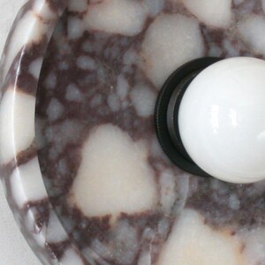 Calacatta Viola Marble Minimalist Sconce Light Calacatta Vanity Wall ...