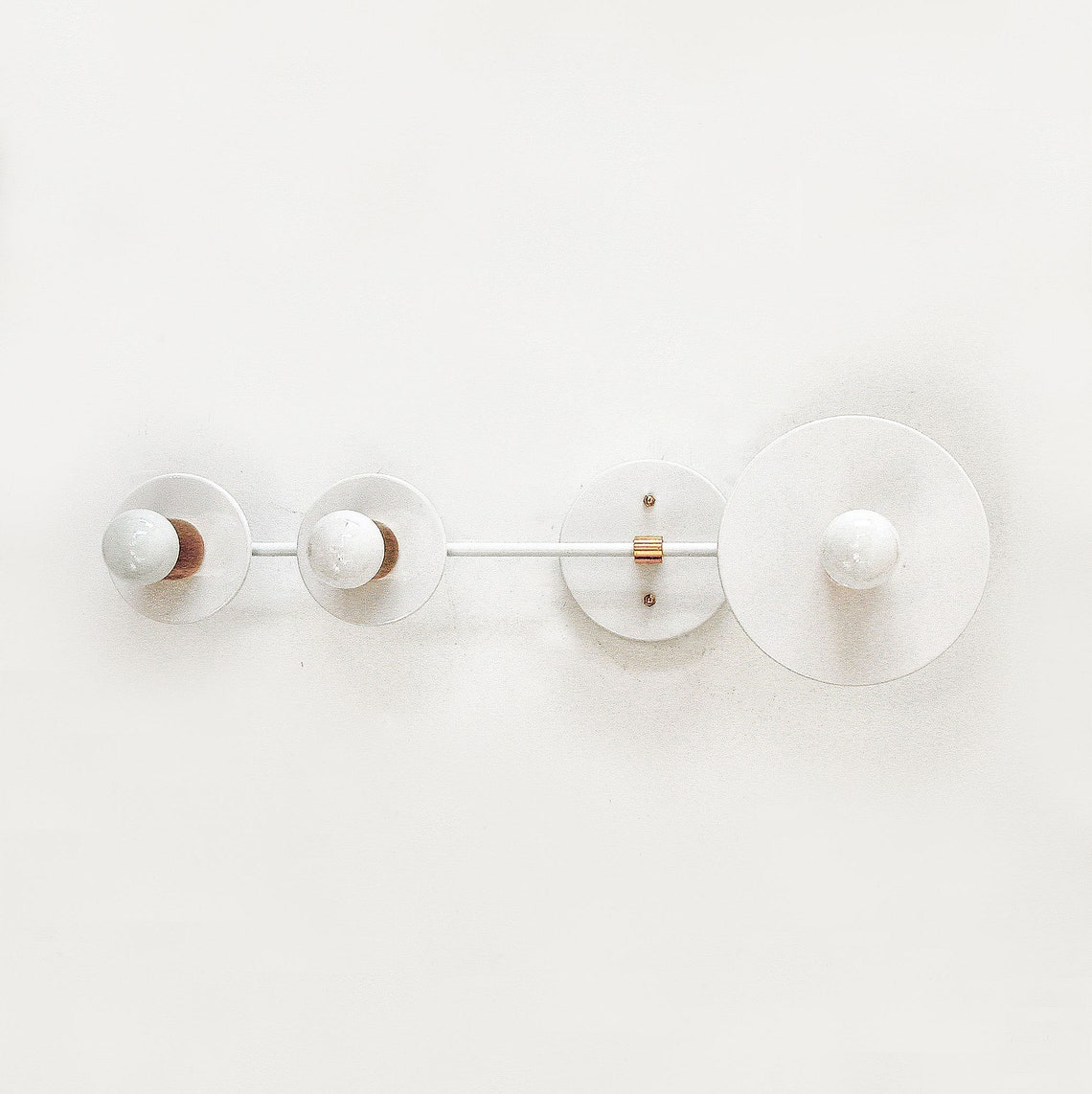 Mid Century Modern Bathroom Wall Fixture Light White Vanity - Etsy