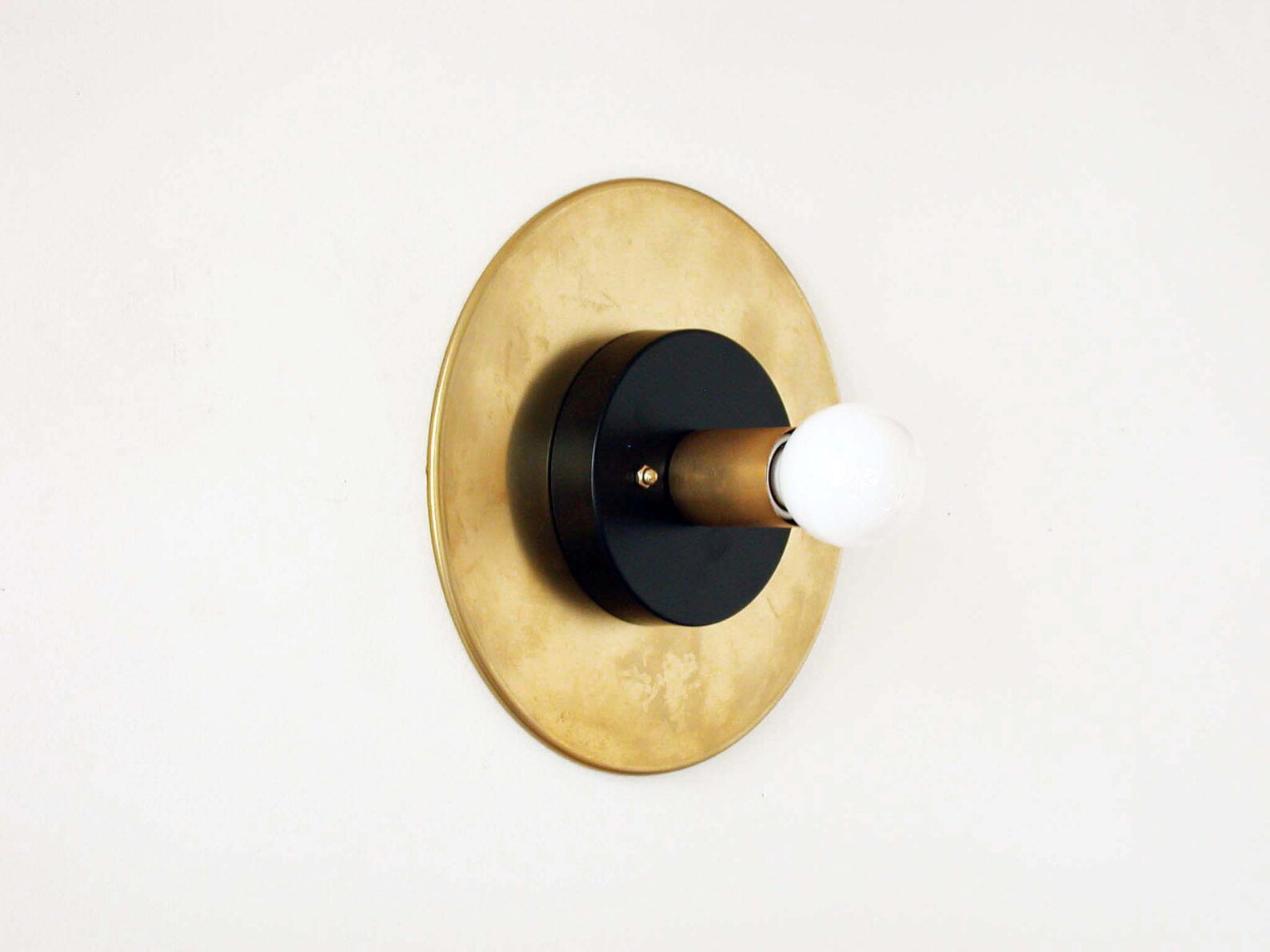 Modern Wall Flush Mount Sconce Ceiling Lighting Brass Black - Etsy