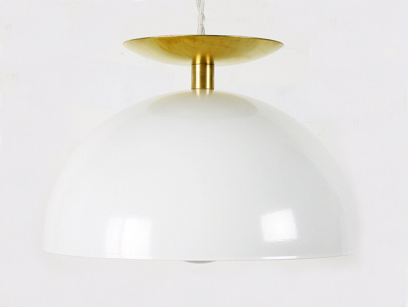 White Pendant Lamp Modern Pendant Light Kitchen Lighting Dining Room ...