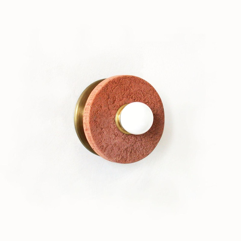 Terracotta Wall Sconce - Etsy