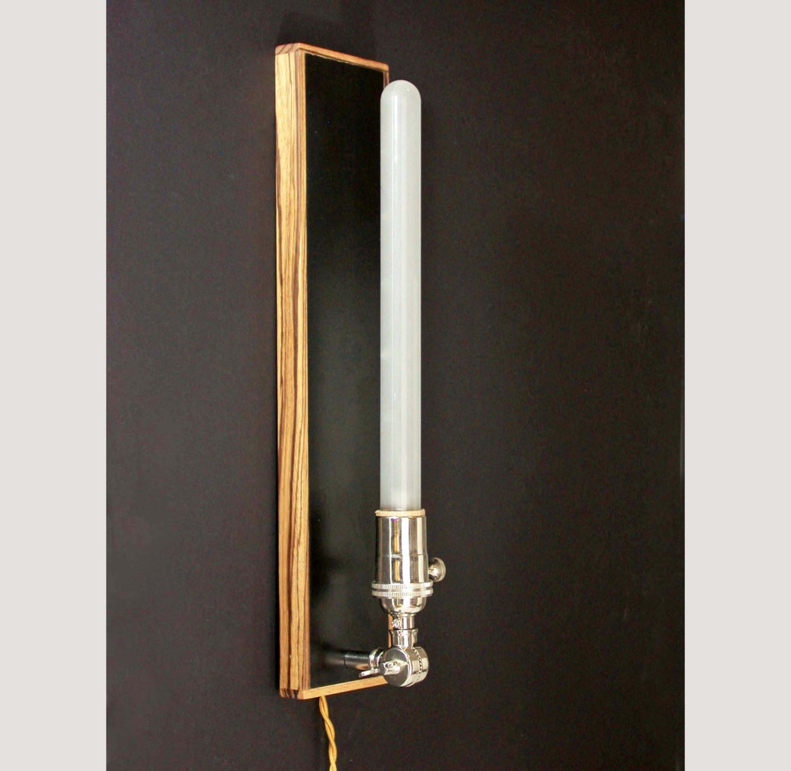 Sconce Wall Zebra Wood Lamp Wall Light Hanging Lamp Bedroom - Etsy