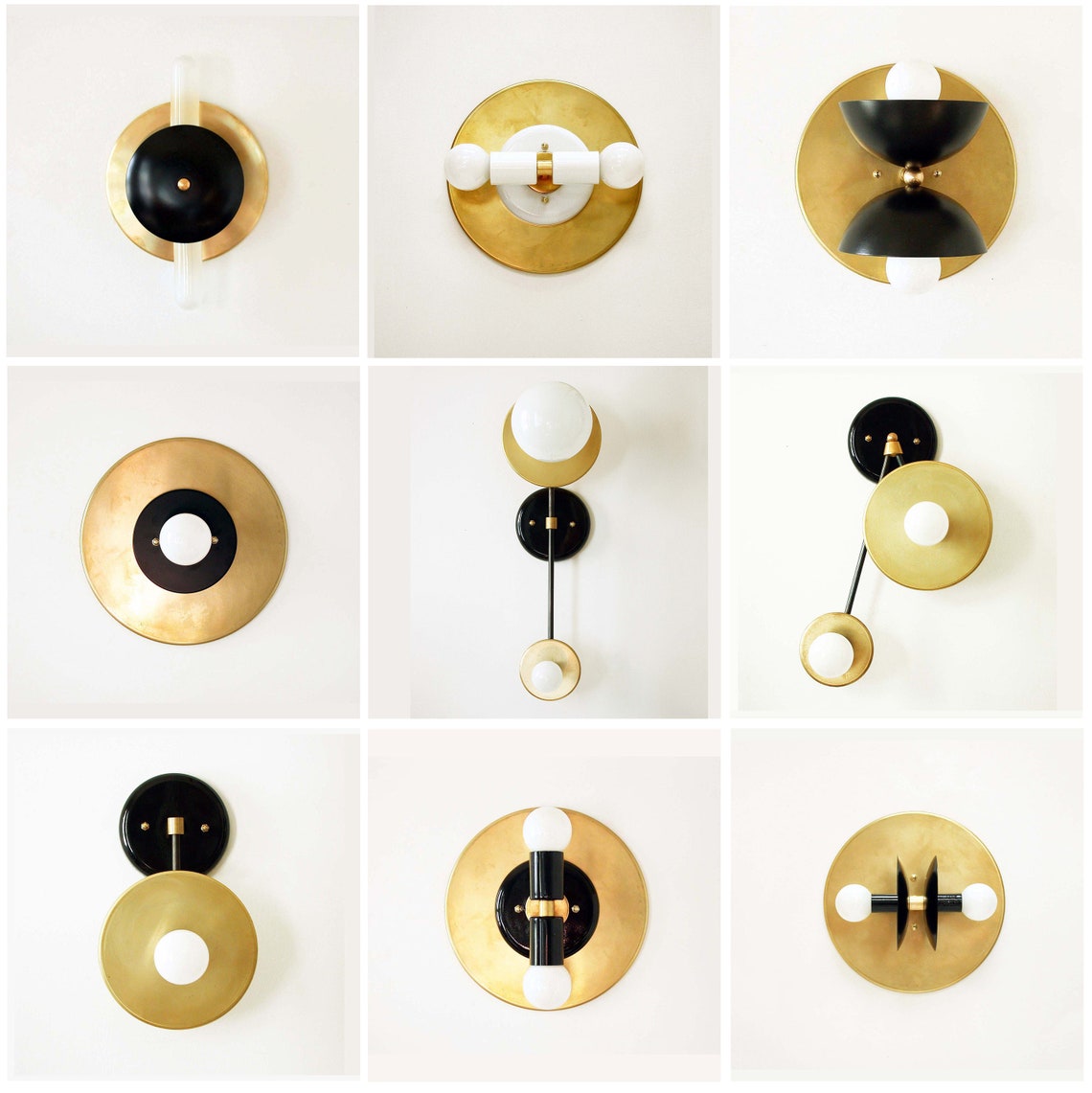 Sconce Modern Double White Lamp Wall Light Fixture Bedroom | Etsy