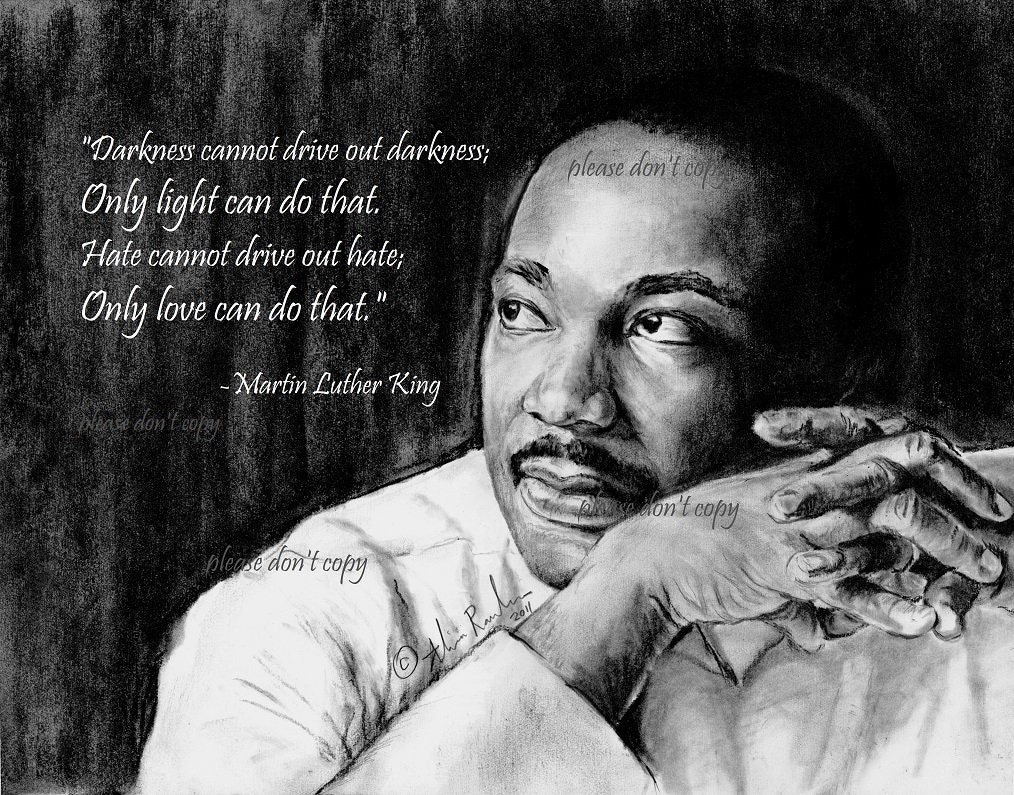 How To Draw Martin Luther King Jr