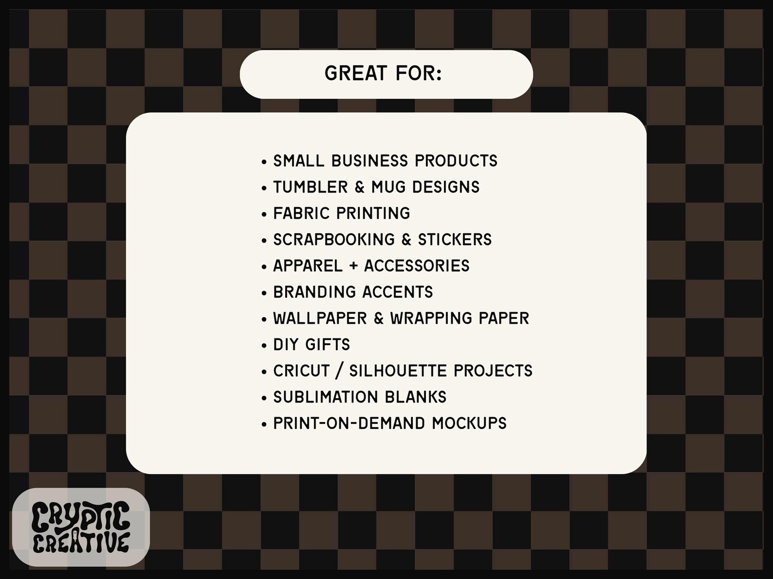 Seamless Checkerboard Pattern | Black & White, JPG PNG SVG (digital ...