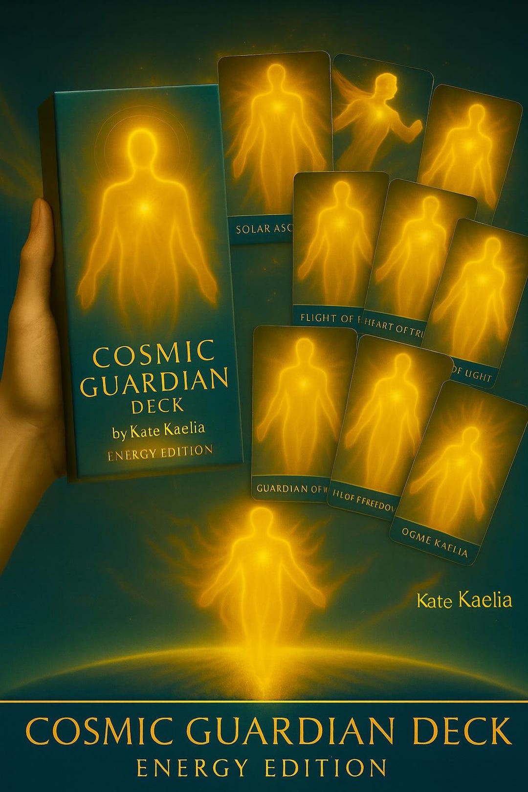 Cosmic Guardian Oracle Deck | Digital Spiritual Protection Cards ...
