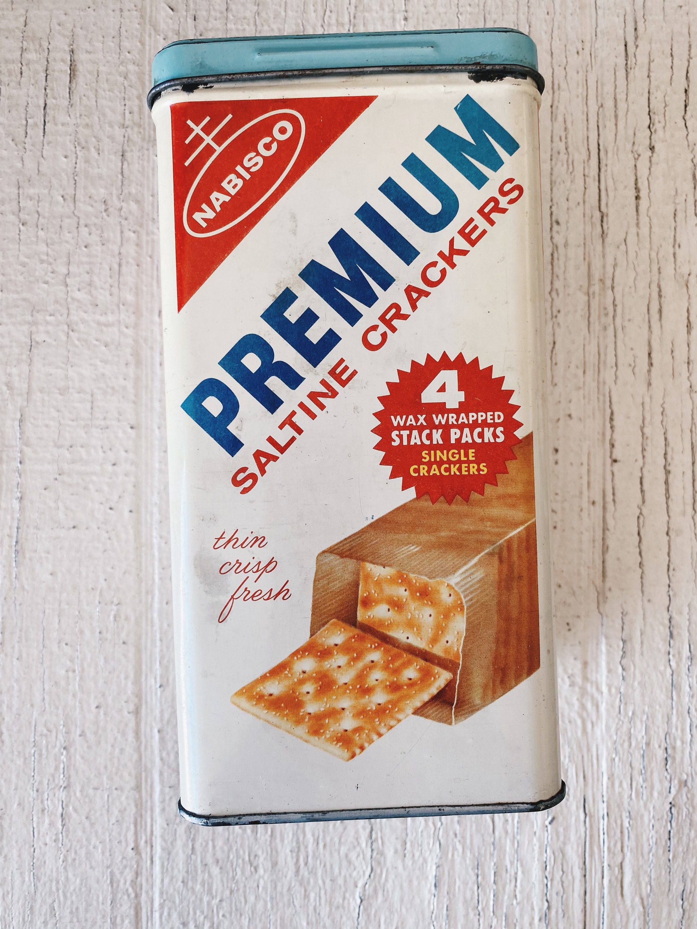 Saltine Crackers Box