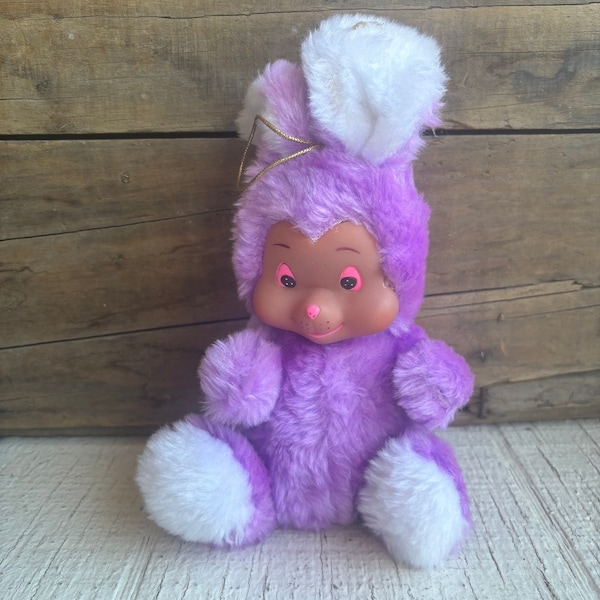 Purple Bunny - Etsy
