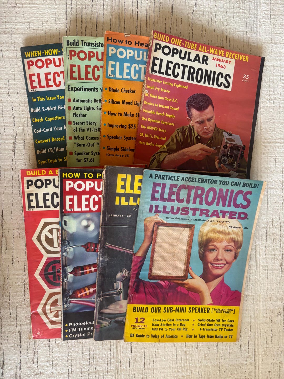 Vintage Magazine Popular Electronics, Electronics Illustrated ...