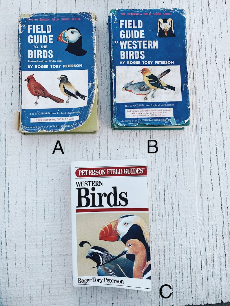 Vintage the Peterson Field Guide Series- Birds Nature Guide Hard Cover ...