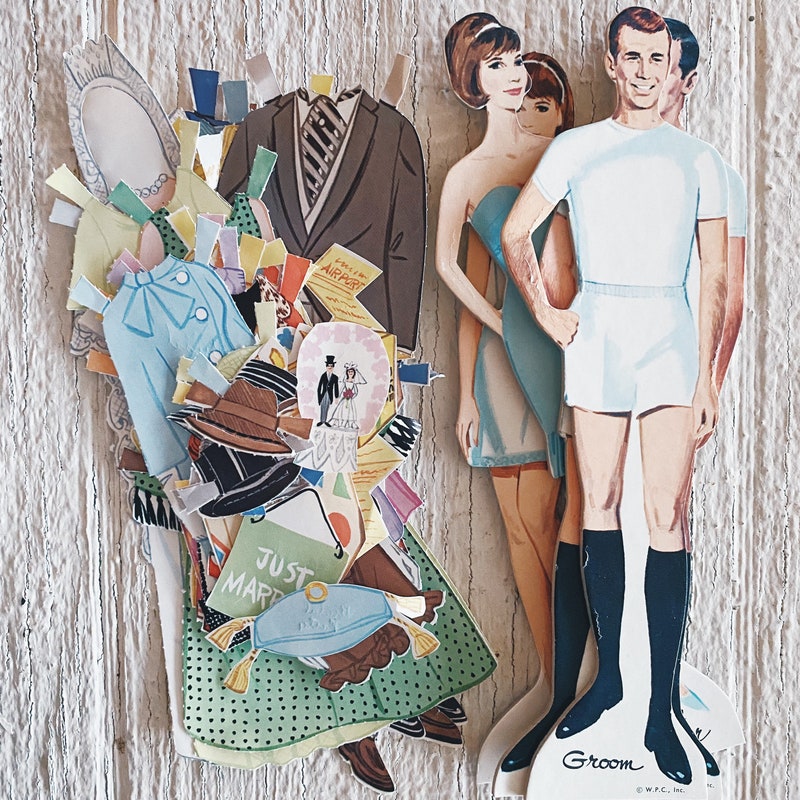 Whitman Paper Dolls - Etsy