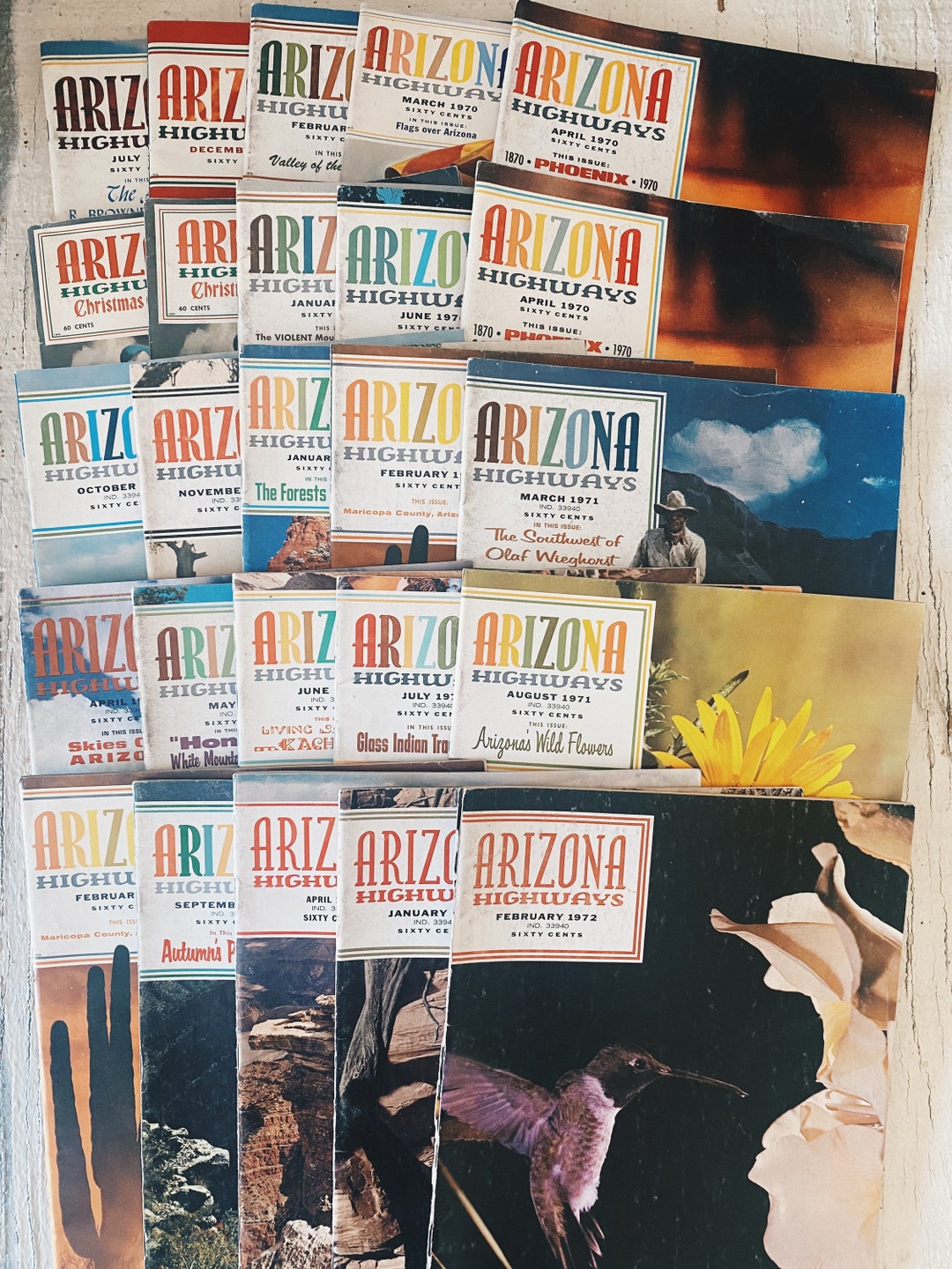 Vintage Arizona Highways Magazine- 1970s, Travel, Explore, History ...