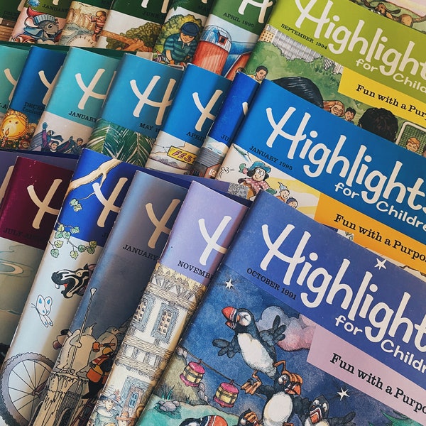 Highlights Magazine - Etsy