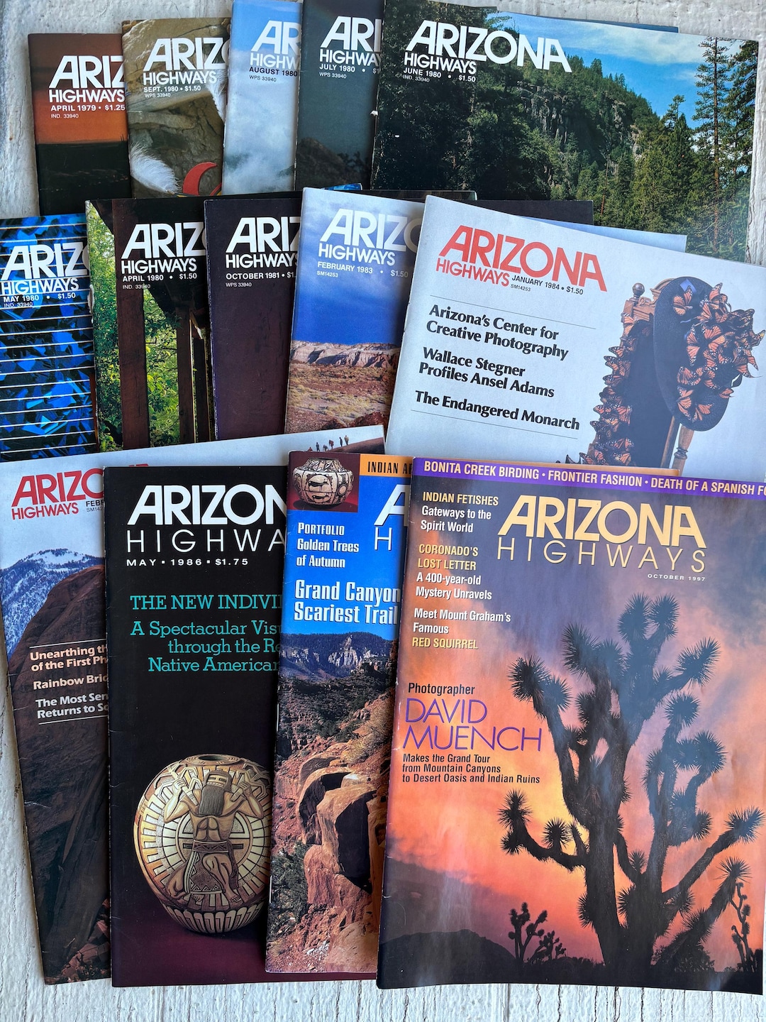 Vintage Arizona Highways Magazine- 1980s, Travel, Explore, History ...