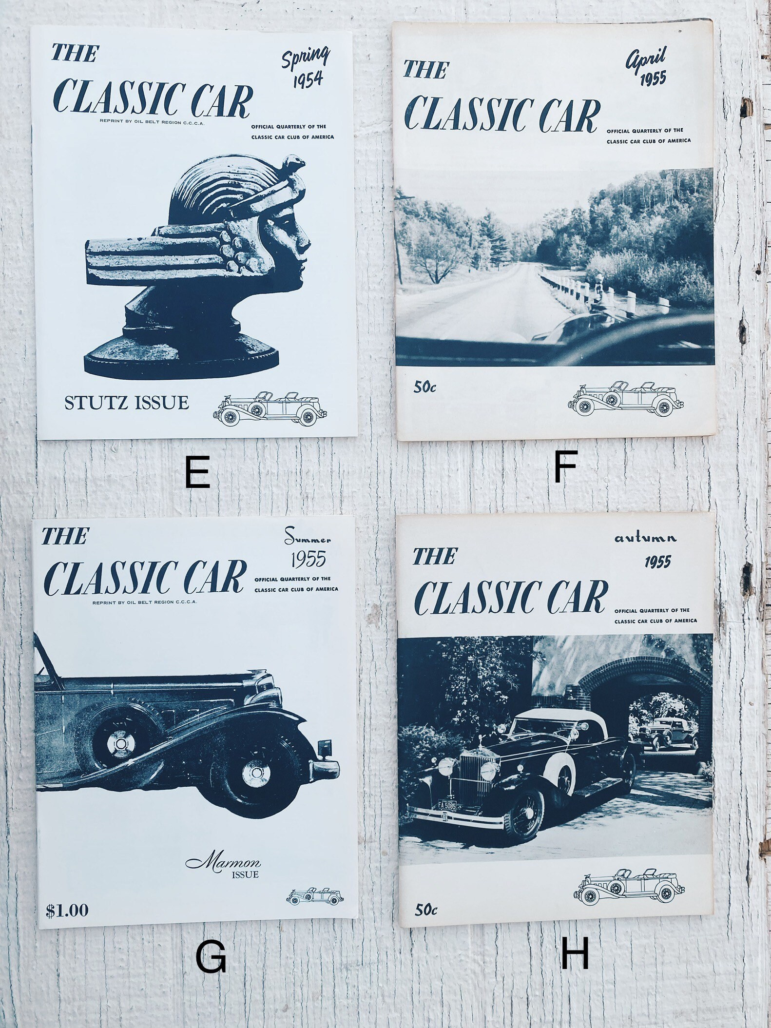 Vintage the Classic Car Magazine- 1950s, Travel, Muscle Car, Vintage ...