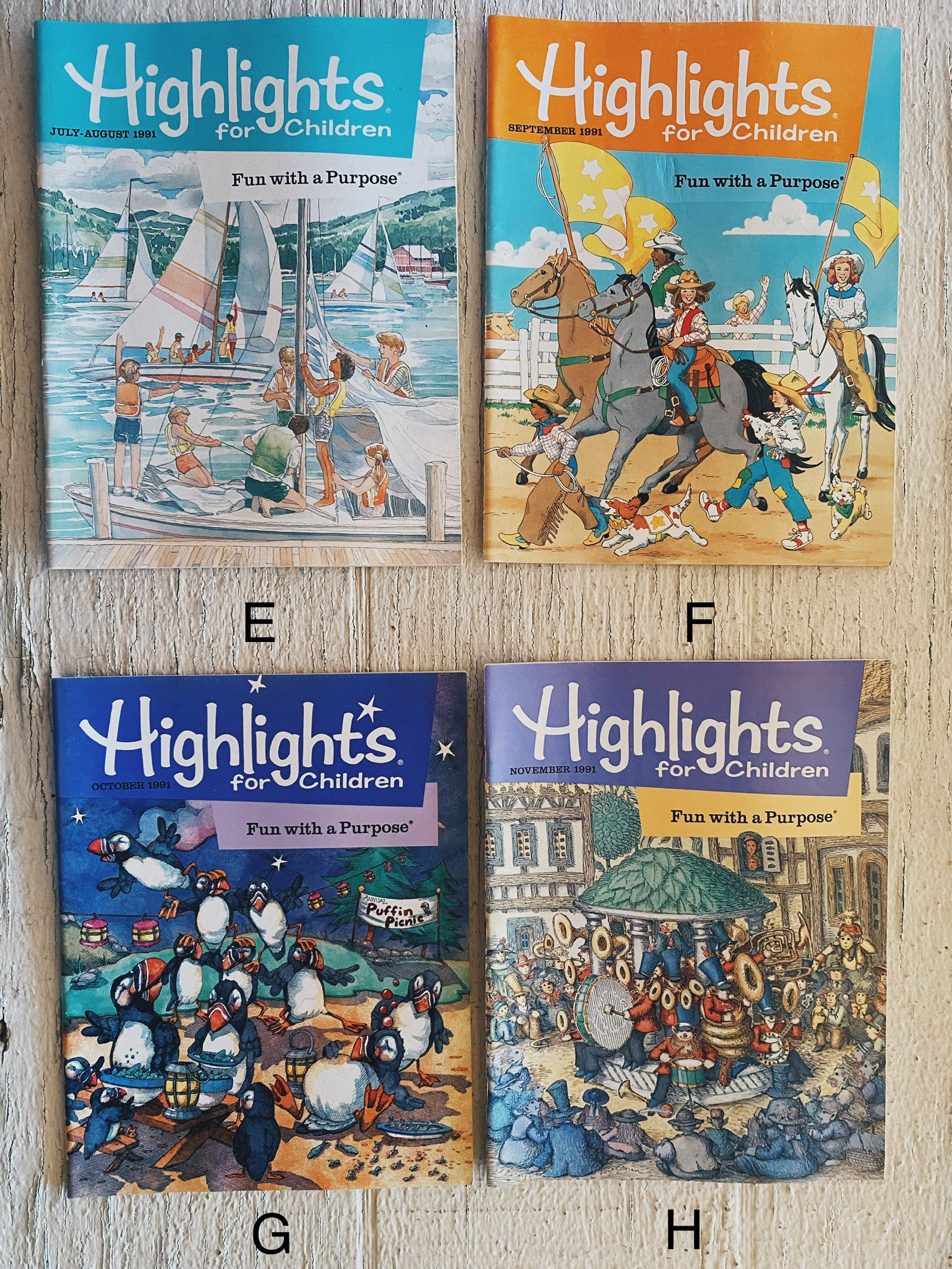 Vintage Highlights for Children Magazine 1990s Look and Find, Vintage ...