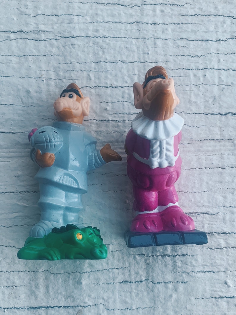 Vintage Alf Fast Food Toy, Allen, Knight Alf and Sleeping Beauty Prince ...