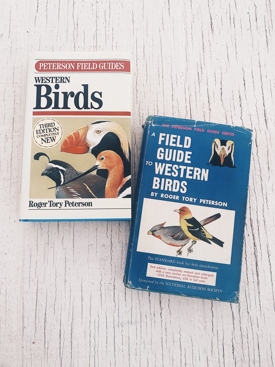Vintage the Peterson Field Guide Series Birds Nature Guide Hard Cover ...