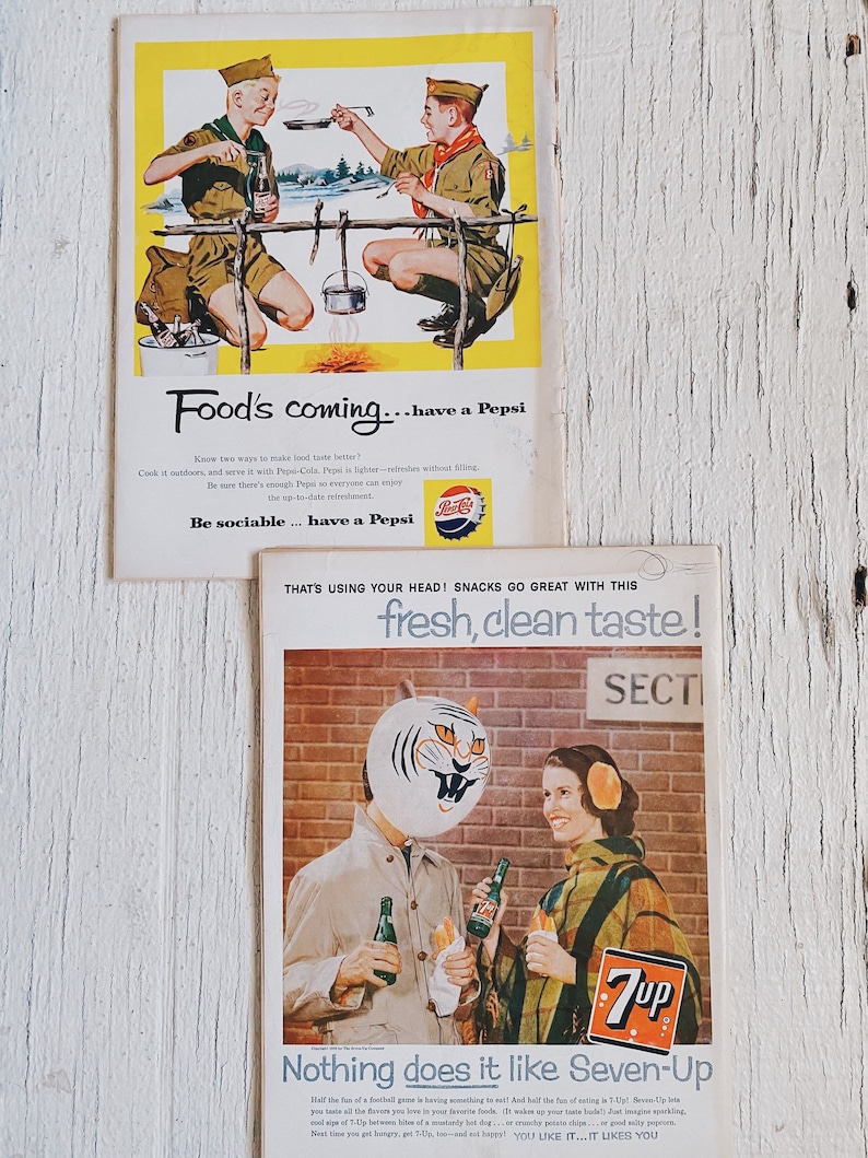 Vintage Boys Life Magazine for All Boys, 1950s, Coca Cola Ad 7up Ad ...