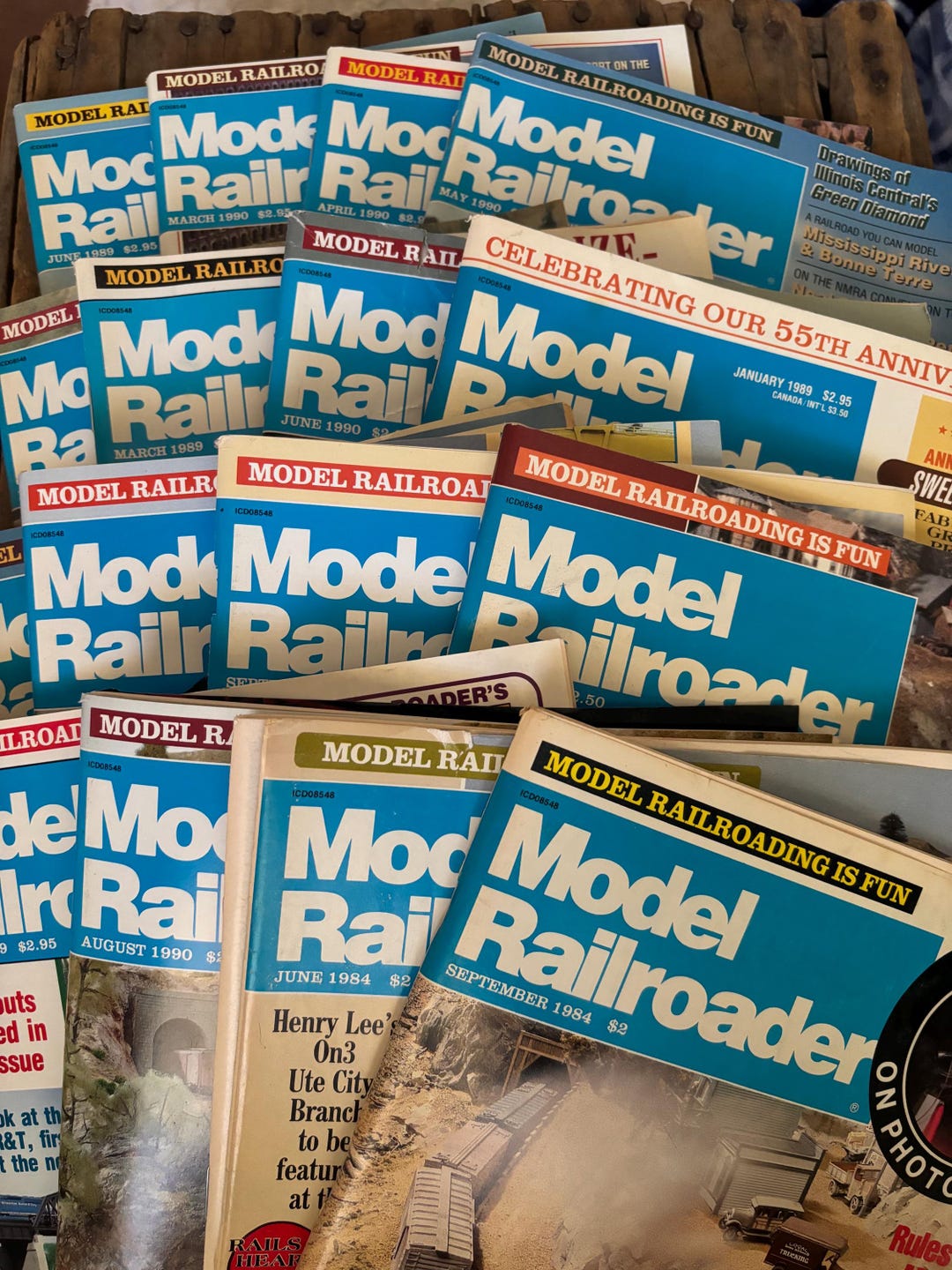 Vintage Model Railroader Magazine- 1980s & 1990s Travel, Model Train ...