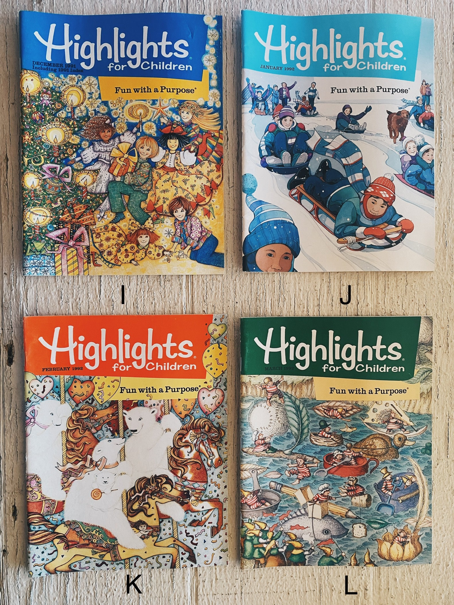 Vintage Highlights for Children Magazine 1990s Look and Find, Vintage ...