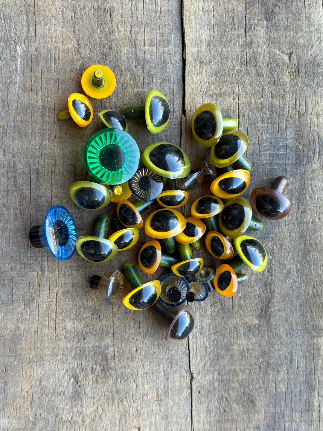 Vintage Toy Eyes 5 Sets- Doll Eyes Stuffed Animal Eyes, Doll Parts ...