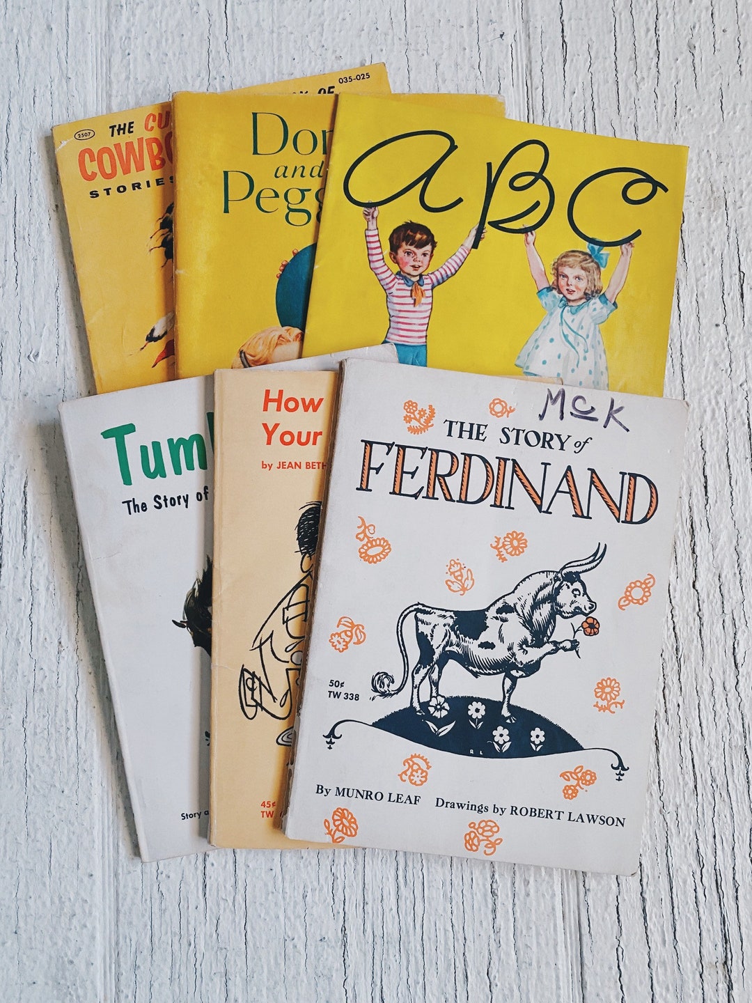 Vintage Childrens Books Cub Scout Book, Don and Peggy, Abc Alphabet ...