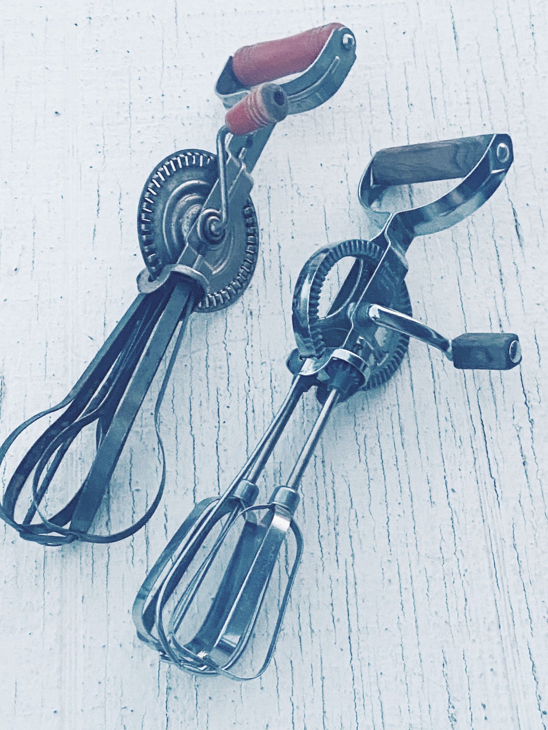 Vintage Mixer Whisk Maid of Honor Vintage Present EKOO, Red Kitchenware ...