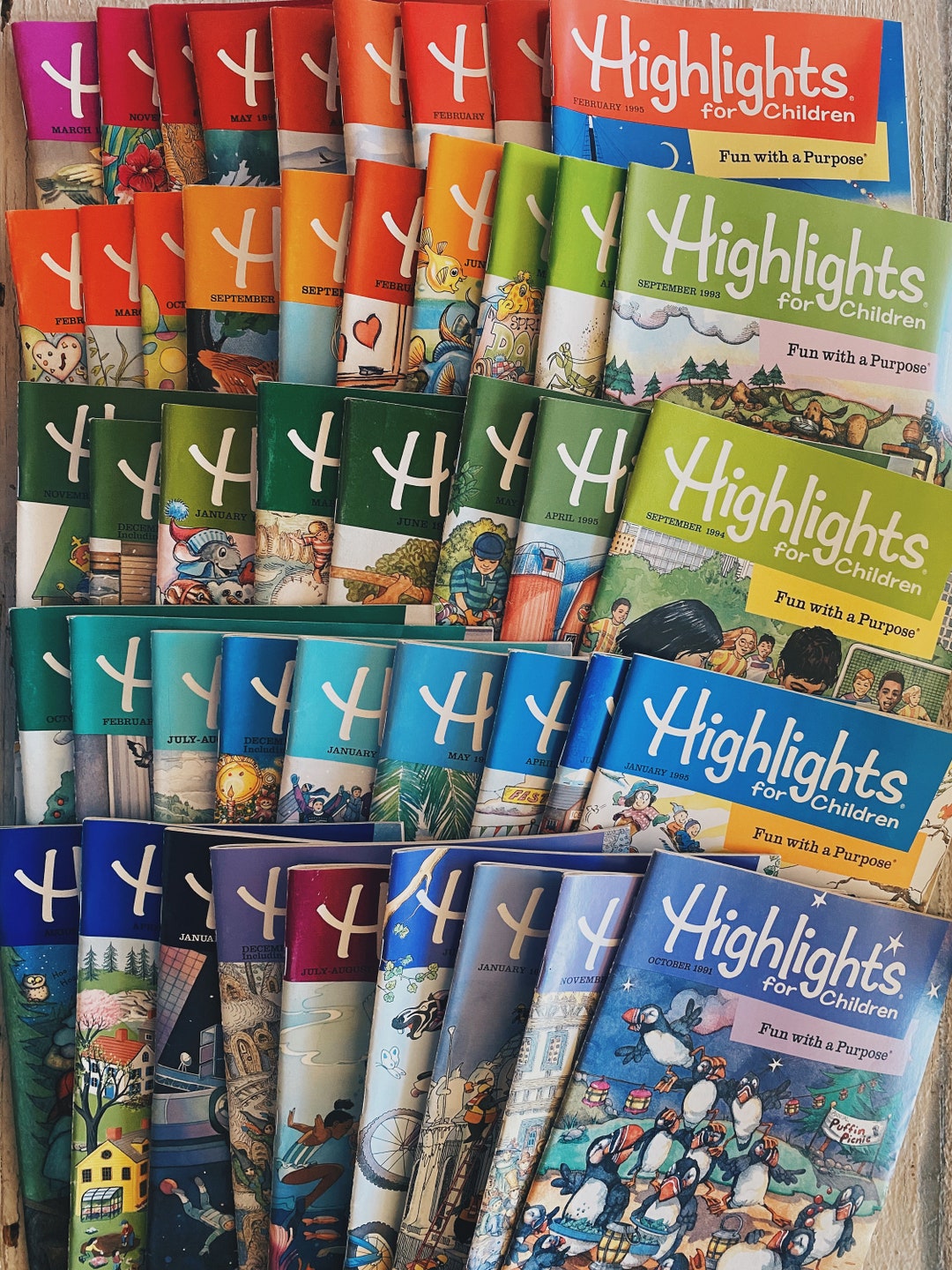 Vintage Highlights for Children Magazine 1990s Look and Find, Vintage ...