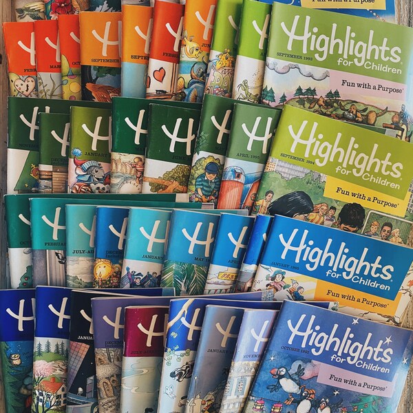 Highlights Magazine - Etsy
