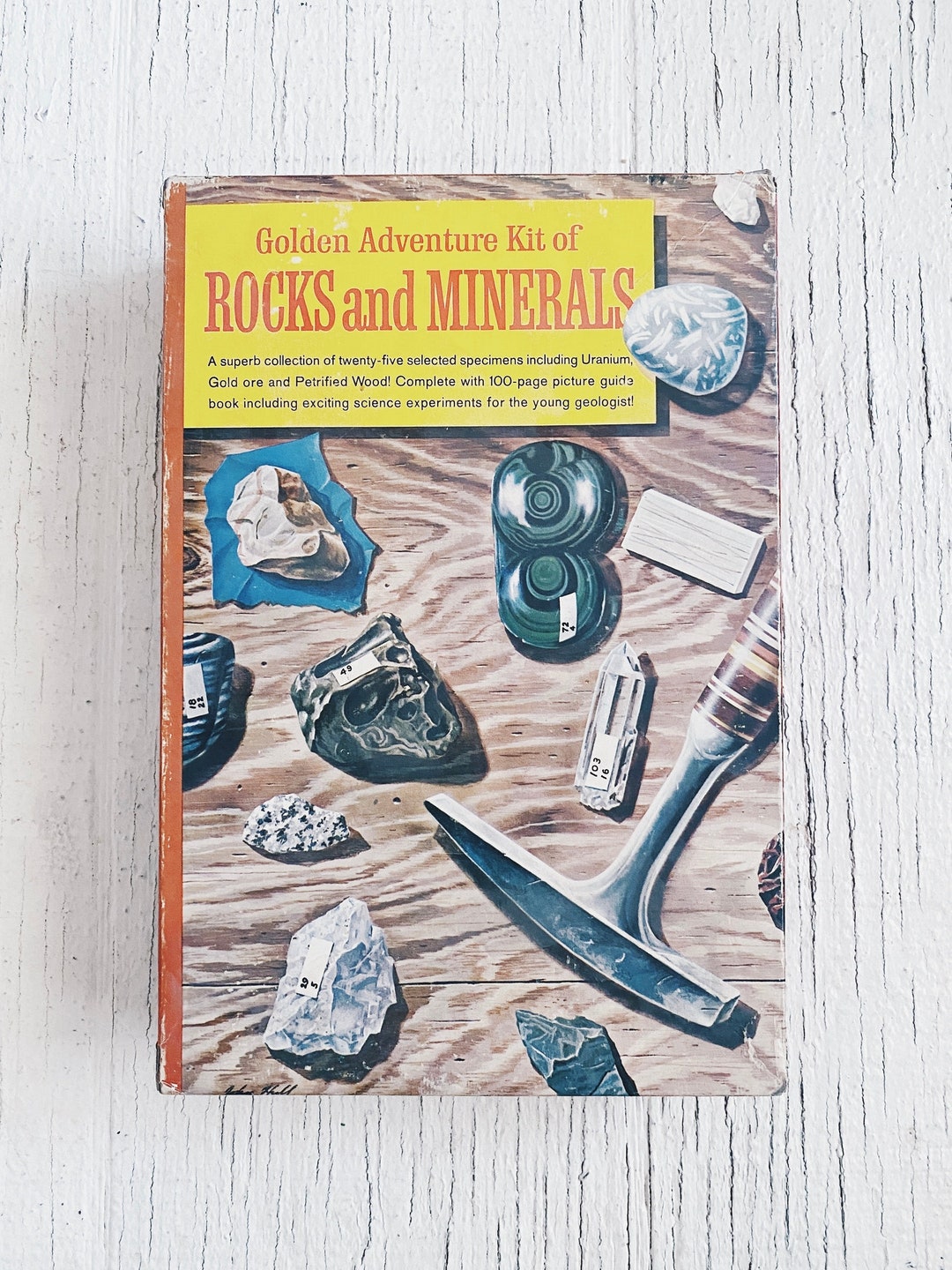 Vintage Golden Adventure Kit Rocks and Minerals 1955 Golden Adventure ...