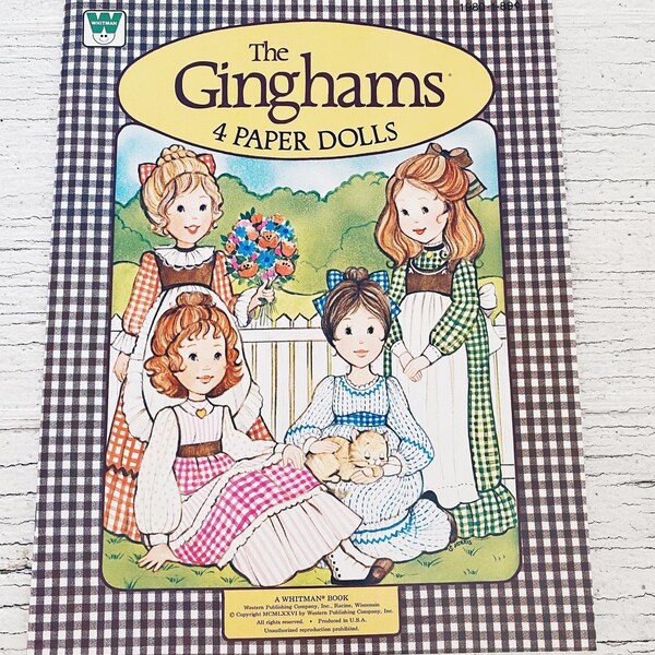 Whitman Paper Dolls - Etsy
